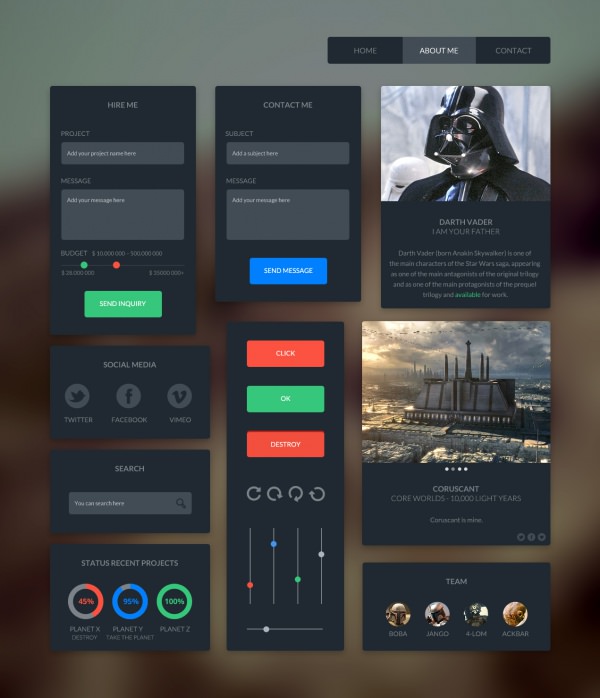 FREE 35+ PSD User Interface Design for Designers