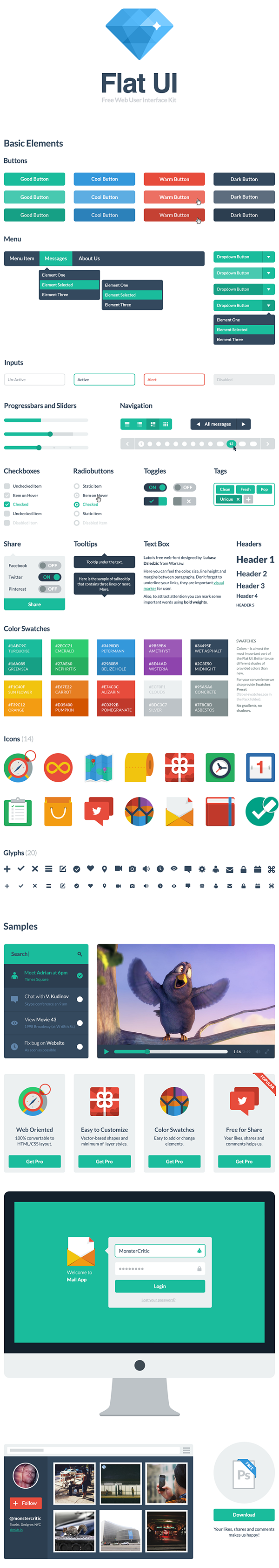 FREE 35+ PSD User Interface Design for Designers