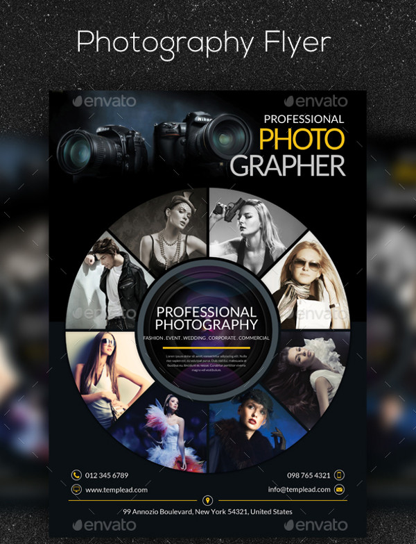 Free Photography Flyer Templates Psd