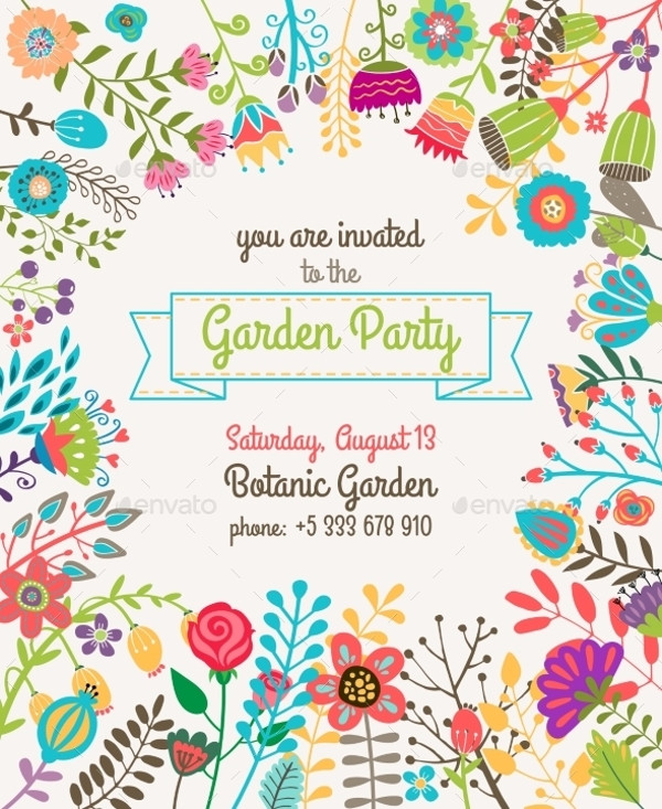 FREE 20 Beautiful Summer Party Invitation Designs In PSD AI MS 
