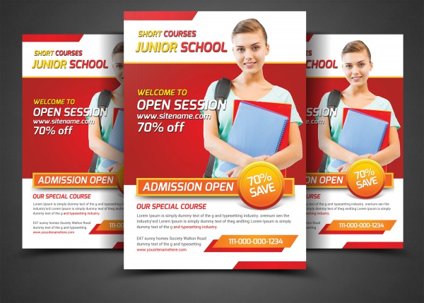 FREE 30 School Flyer Templates In PSD Vector EPS InDesign MS 
