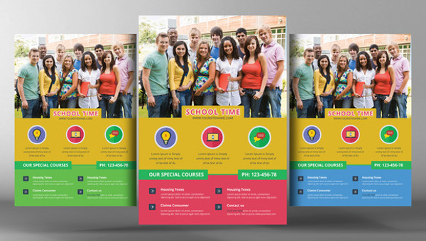 FREE 32 Amazing Education Flyer Templates In PSD Vector EPS 