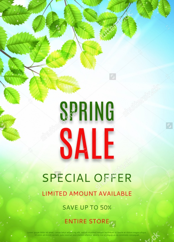 FREE 19 Spring Flyer Templates In PSD Vector EPS