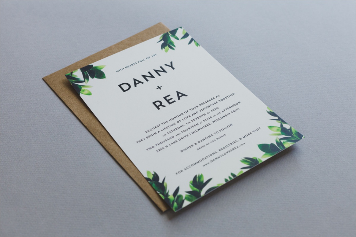 FREE 33 Elegant Wedding Invitation Designs In PSD MS Word AI EPS 