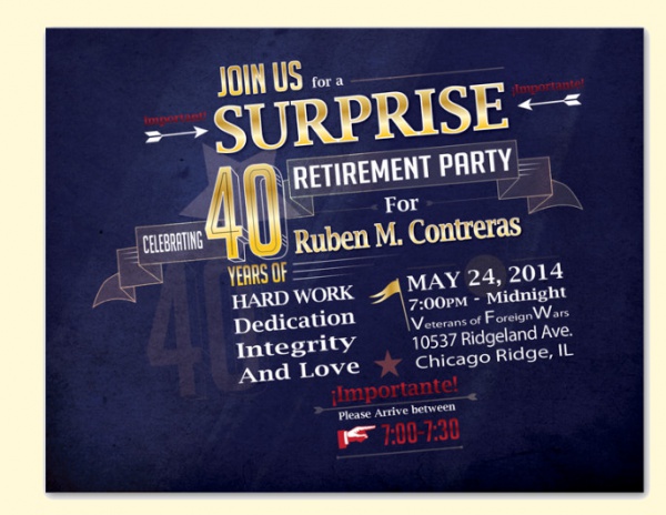 FREE 13 Modern Surprise Party Invitation Templates In PSD AI MS 