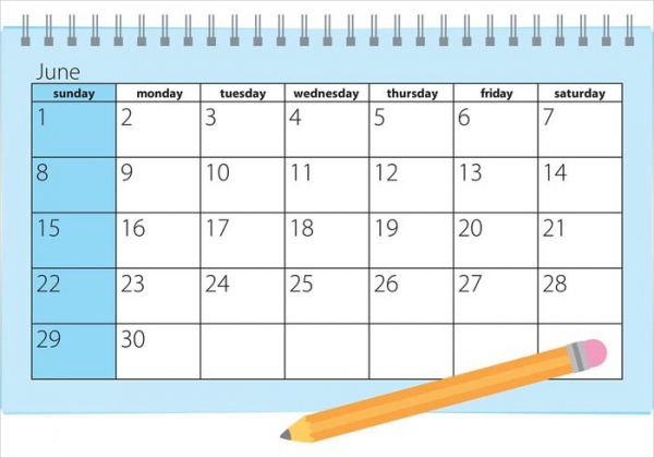Editable Monthly Calendar Printable
