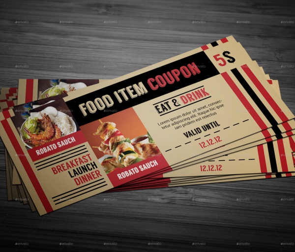 FREE 23 Food Coupon Designs In PSD AI MS Word Pages Publisher