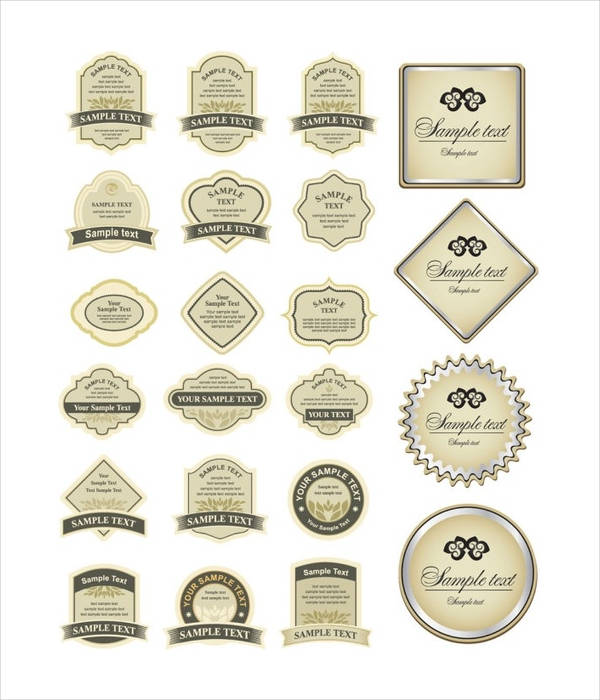Label Template Free Download Collection
