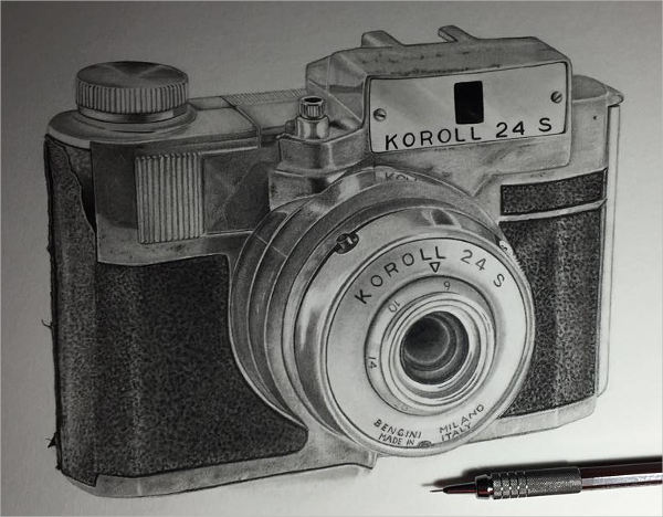 FREE 9+ Camera Drawings in AI