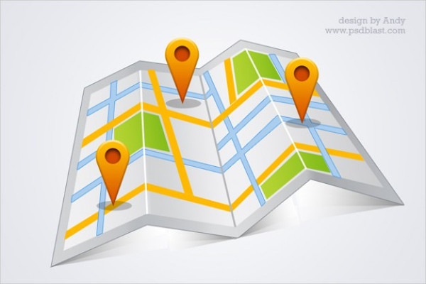 FREE 10+ Map Icon in PSD | Vector EPS