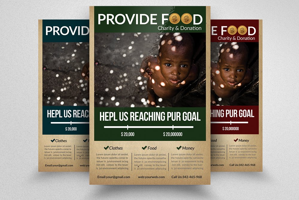 FREE 20 Designs For Donation Flyers In MS Word PSD AI Vector EPS 